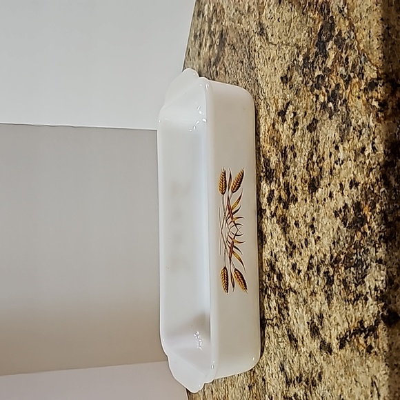 Anchor Hocking | Kitchen | Vintage Anchor Hocking Fireking Wheat ...